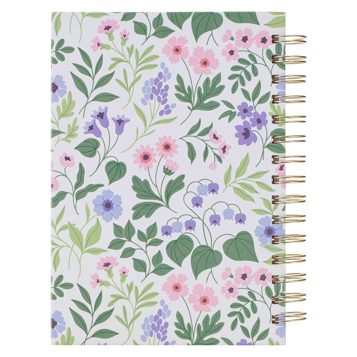 Faithful Promise Lavender Garden Spiral Journal - Heb 10:23 – Your ...